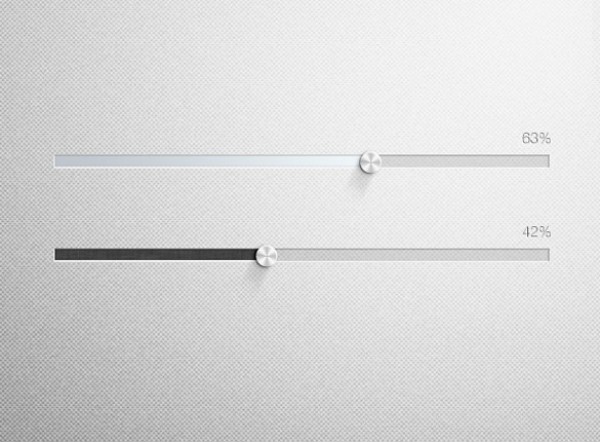 2 Premium Quality Slider Bars Set PSD - WeLoveSoLo