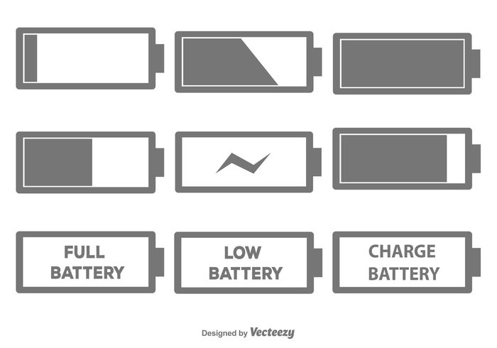 12 Volt Battery Symbols