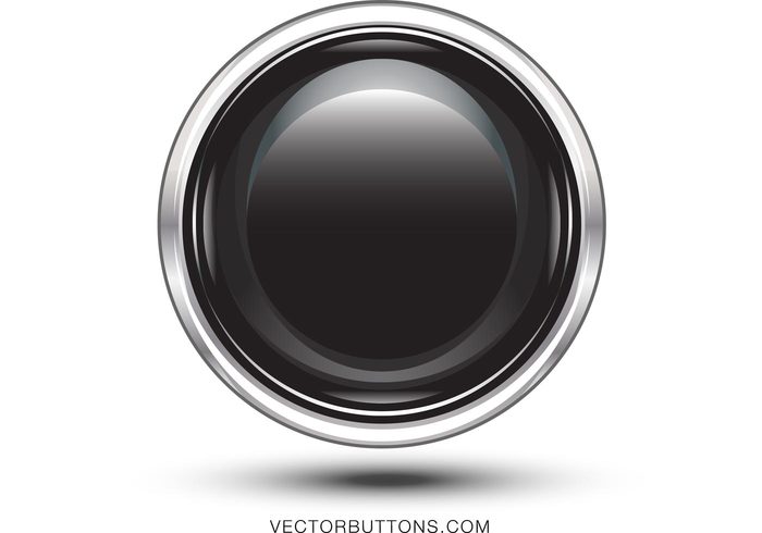Free Platinum Black Circle Button 133412 - WeLoveSoLo
