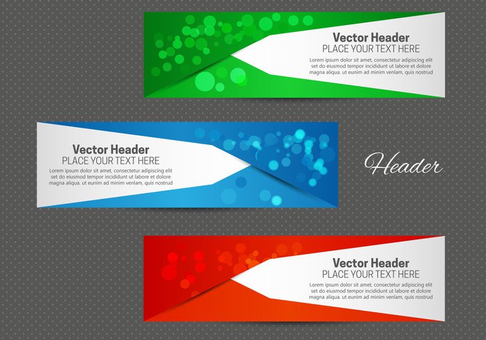 Free Abstract Header Vector - WeLoveSoLo