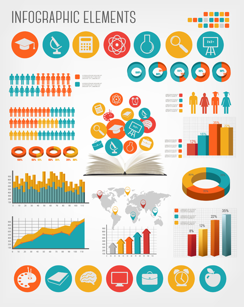 Human health infographics vector material 02 - WeLoveSoLo