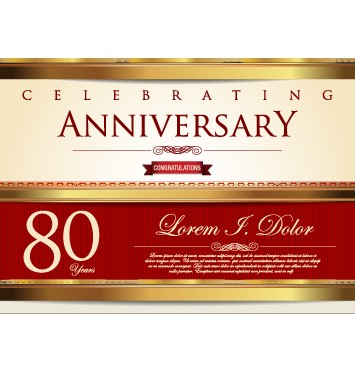 Vector anniversary celebrating cerative design 06 - WeLoveSoLo